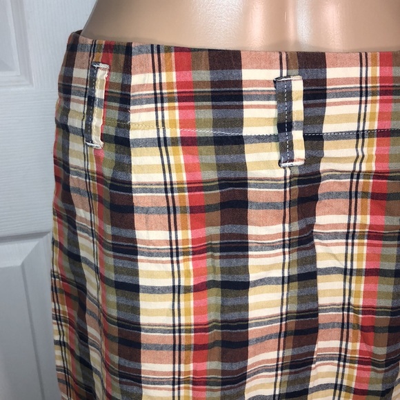 J Crew Plaid Skirt